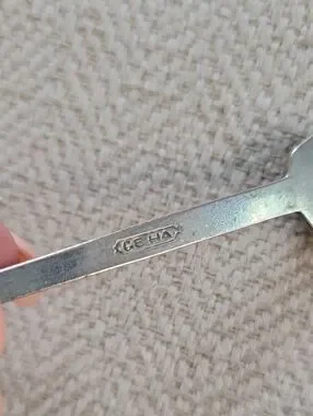 Gero | Dining | Vintage Rotterdam Euromast Tower Souvenir Spoon Silver ...